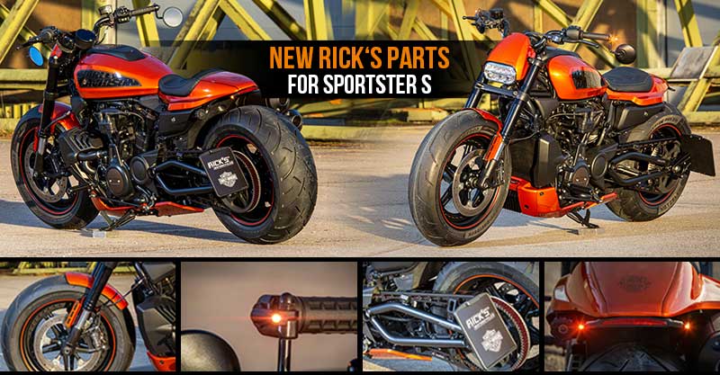 Harley-Davidson Custom Parts und original Ersatzteile | Rick's Shop